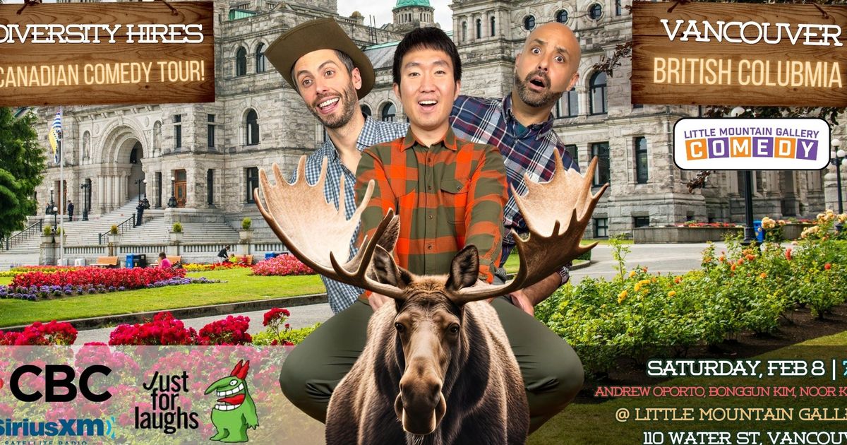 Diversity Hires Stand Up Comedy Tour | Destination Vancouver